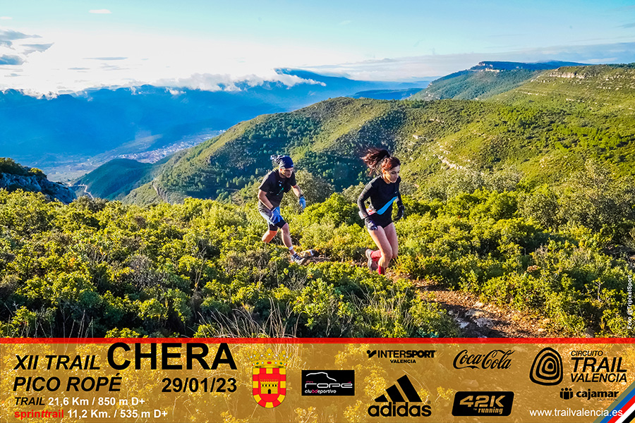 XII TRAIL CHERA – PICO ROPE – Escuela del corredor Paco Milán